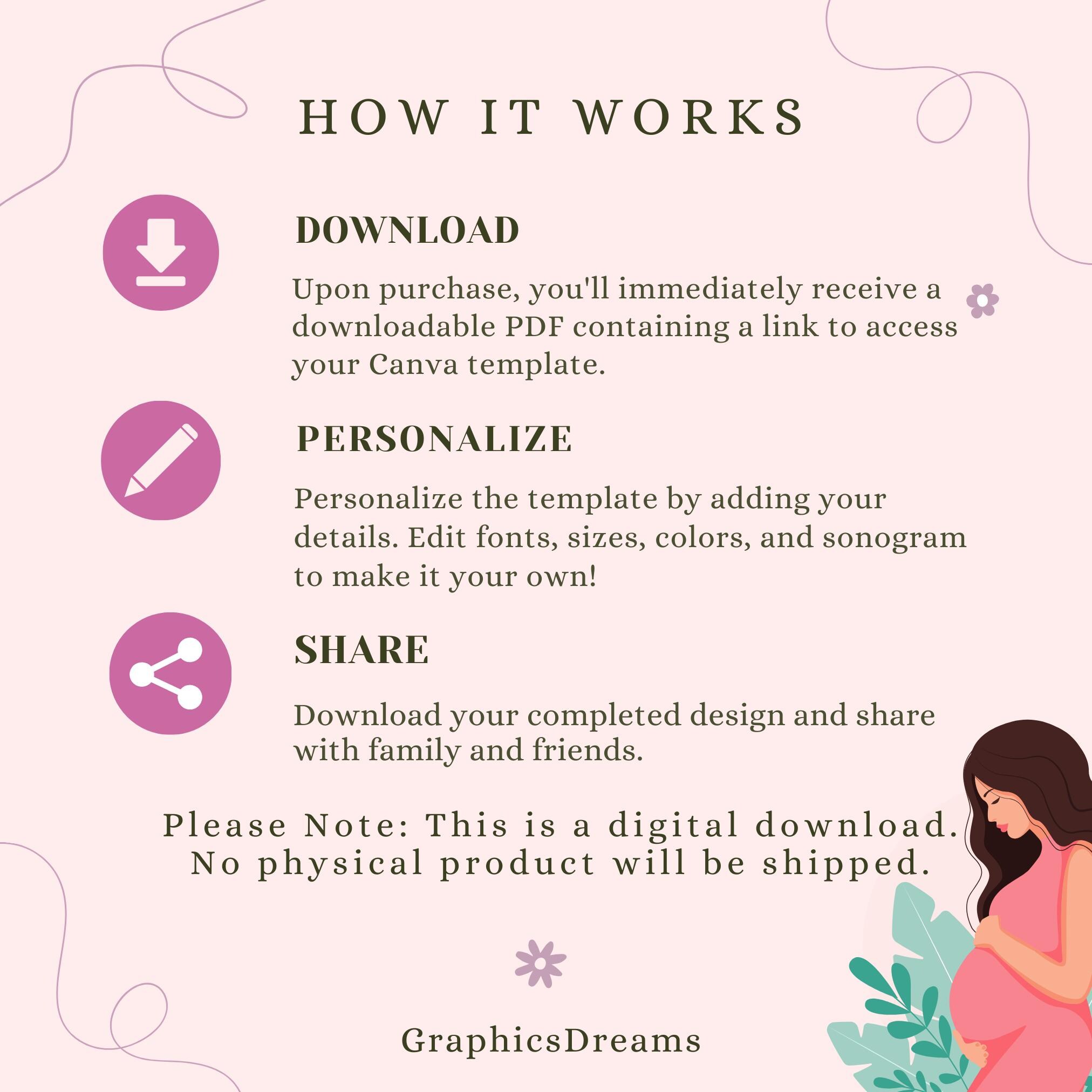 Mechanic Baby Announcement: Gender Neutral Social Media Reveal (PDF) - Etsy
