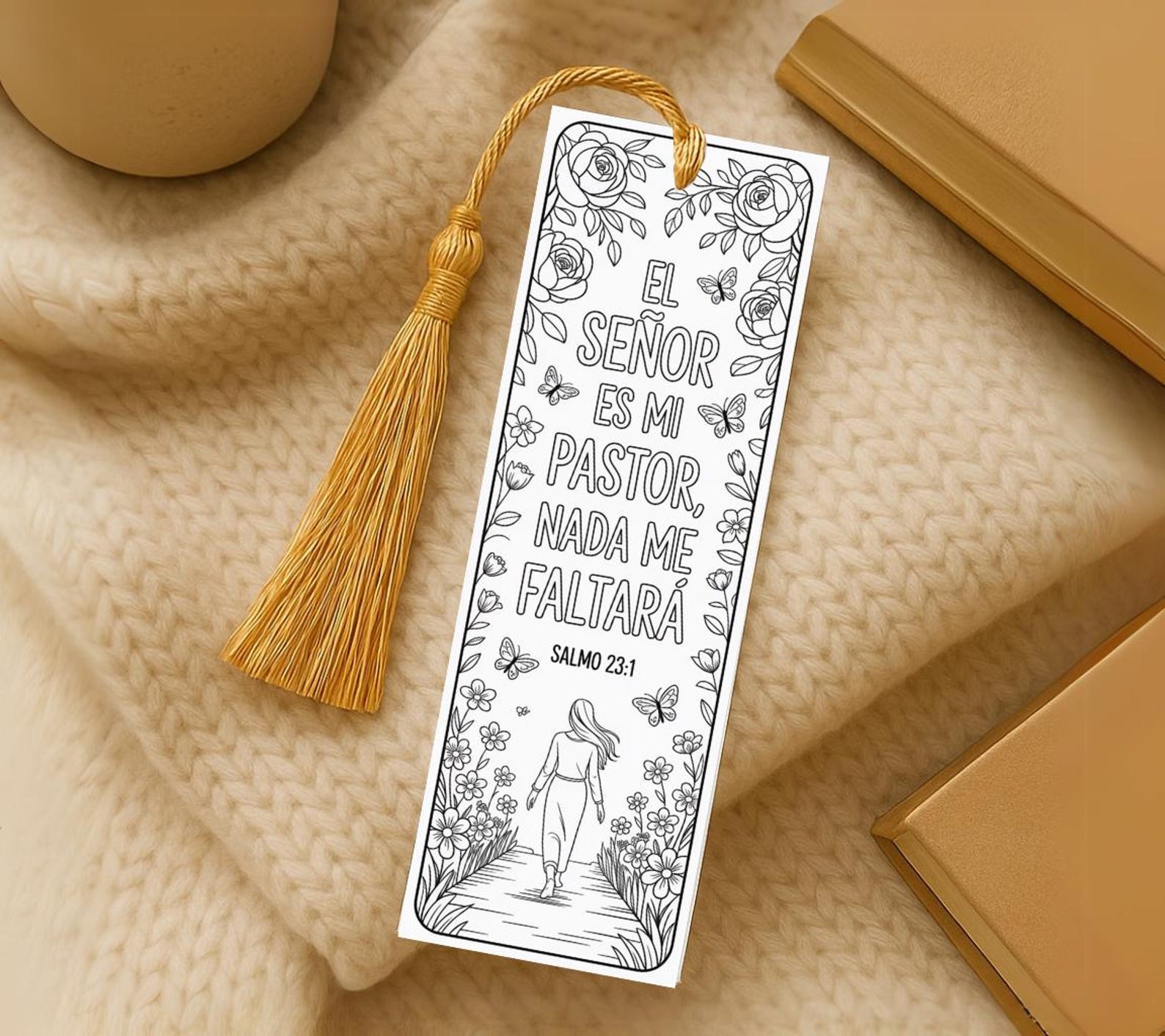 Spanish Christian Coloring Bookmarks: Bible Verse Printables (digital ...