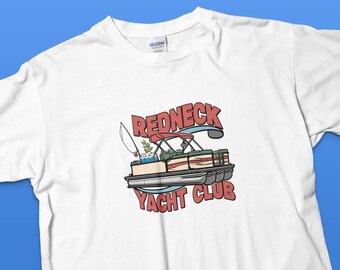 Redneck Yacht Club Png Pontoon Digital Download Lake Png Lake Shirt Png ...