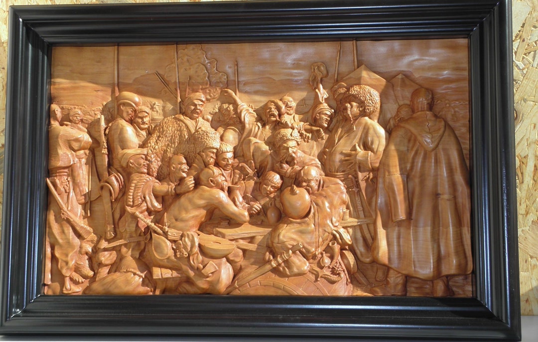 Painting cossacks Writing a Letter to the Turkish Sultan - Etsy