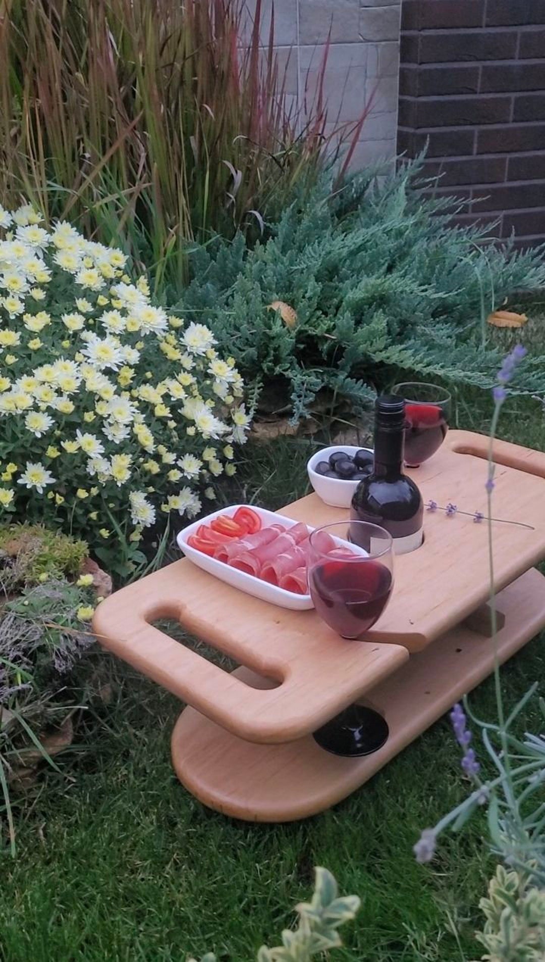 Wine Tray, Wine Table, Tray, Wine Bottle Holder, Present, Wine Board ...