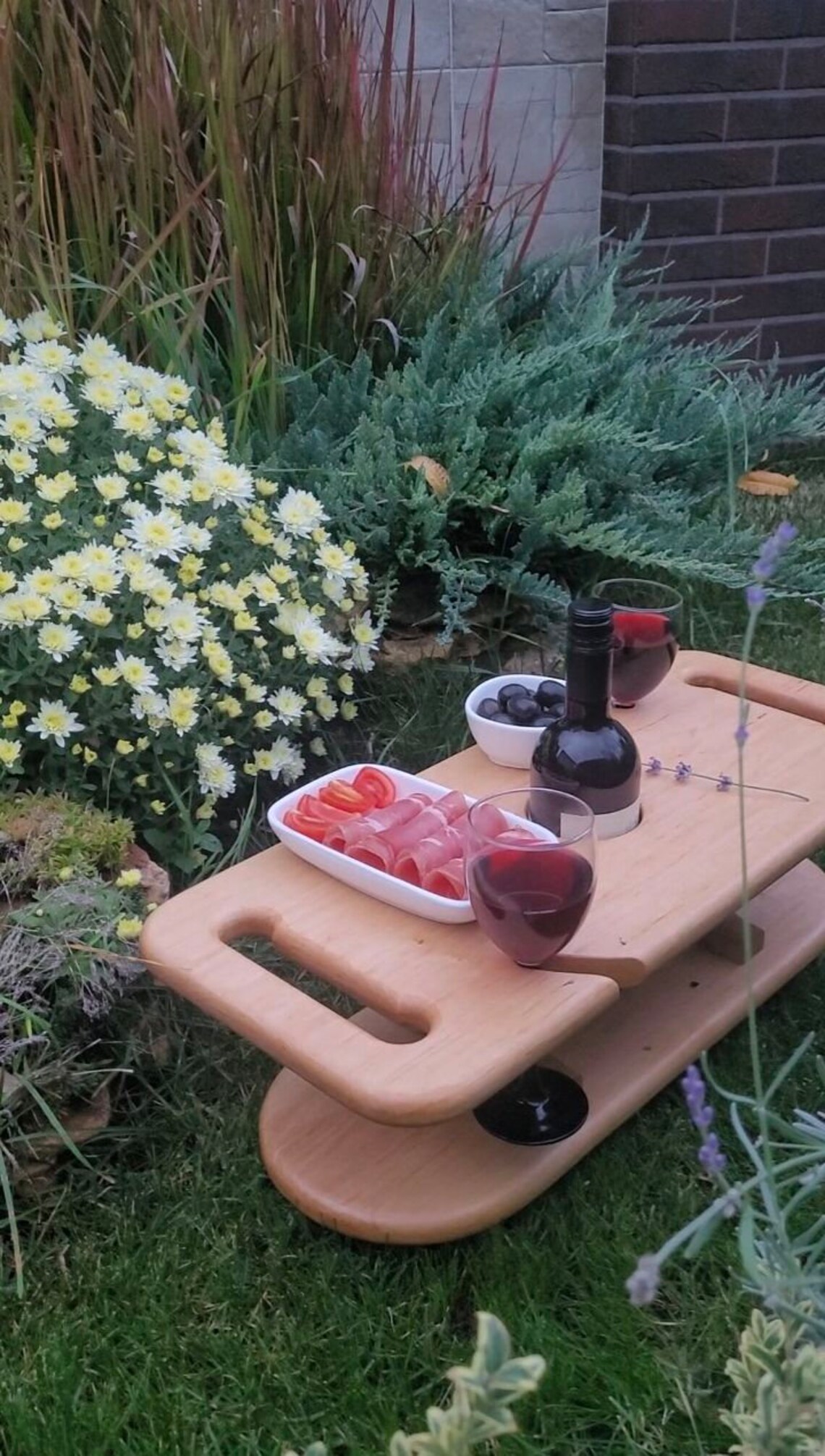 Wine Tray, Wine Table, Tray, Wine Bottle Holder, Present, Wine Board ...