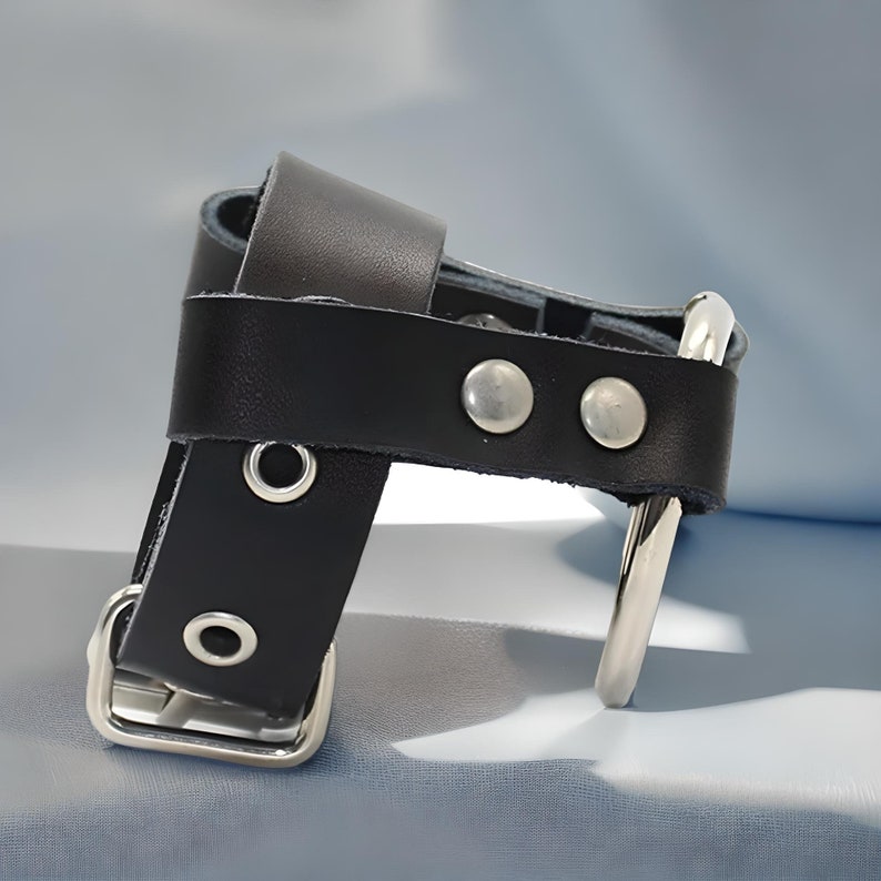 Fantasy Adult Toy : Penis Leash / Leather Fetish Bondage Penis Leash ...