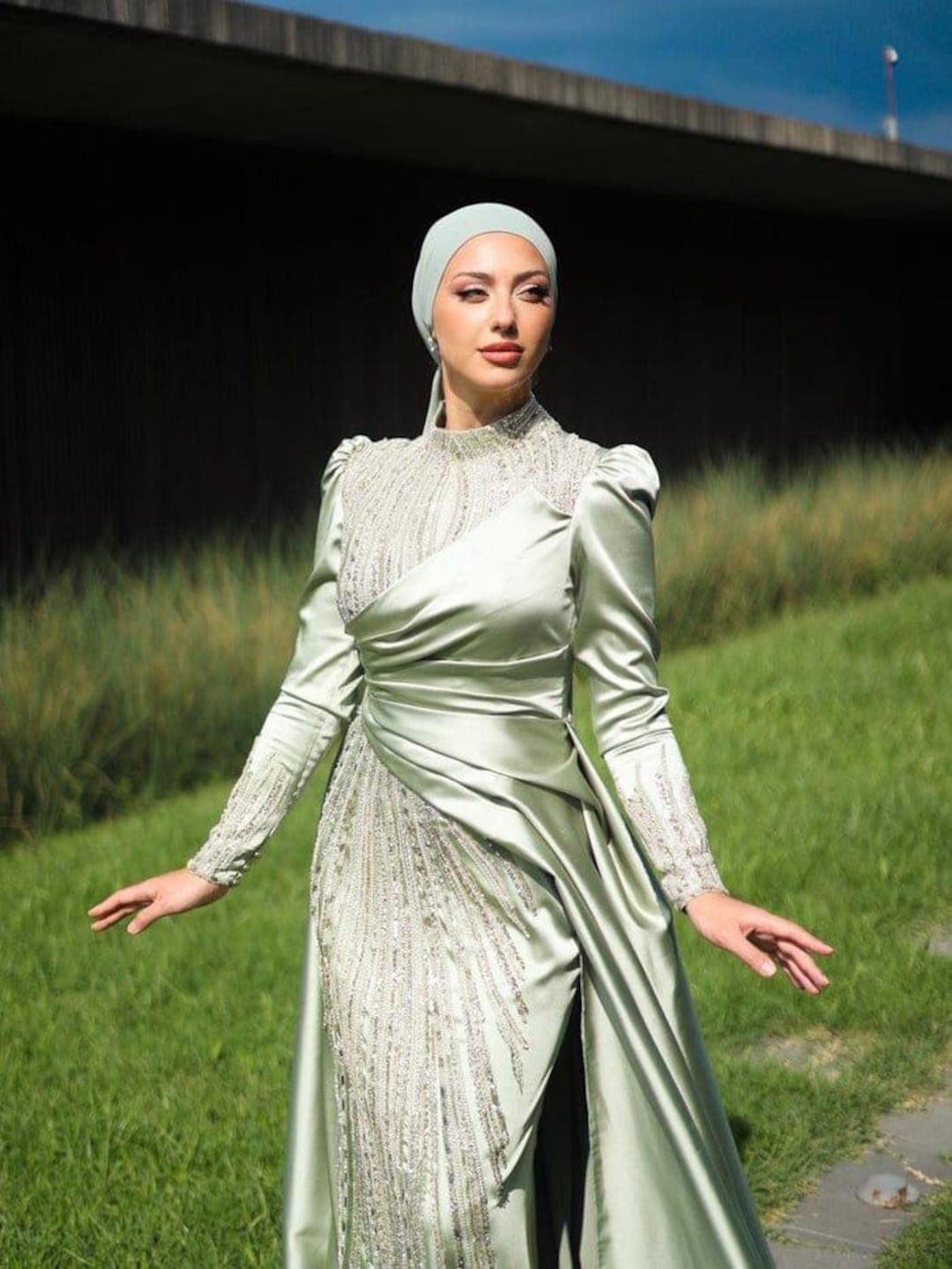 Muna Collection/ Exclusive Embroidery / Wedding Dress / Prom Dress ...