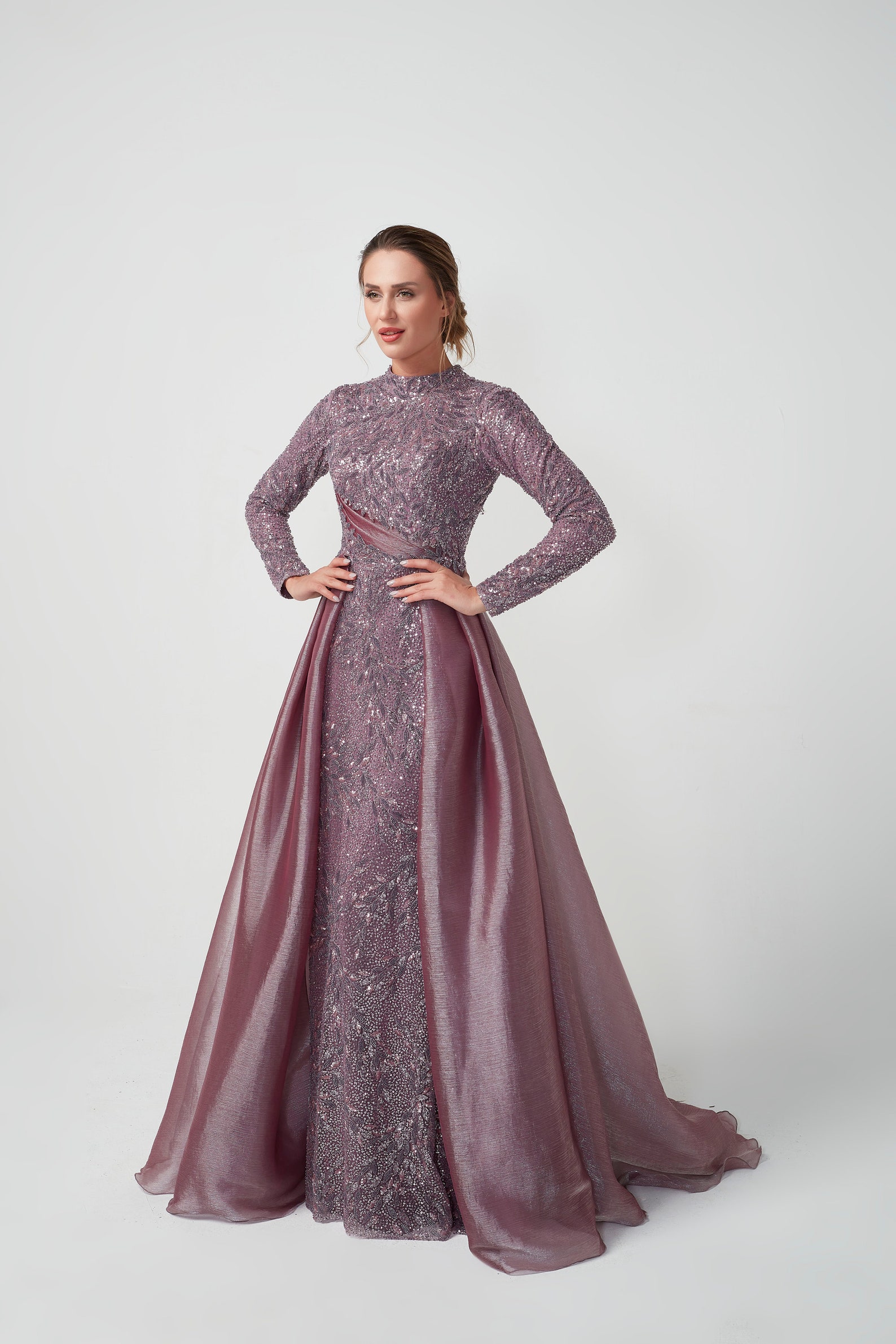 Eliza Collection/ Exclusive Embroidery/ Wedding Dress / Prom Dress / Islamic Cloth / Hijab ...