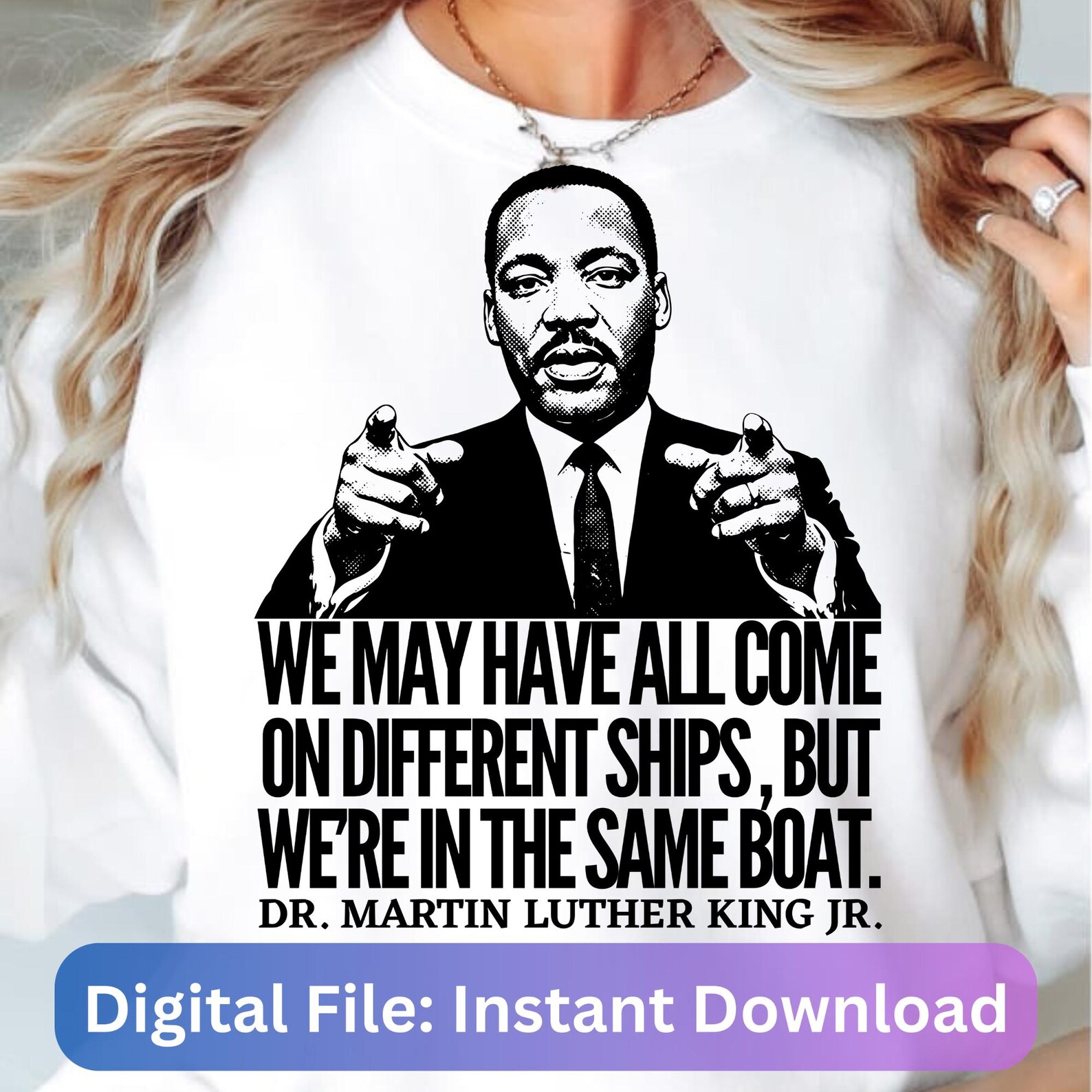 Martin Luther King Halftone Png Svg, Civil Rights Leader Png, MLK Day ...