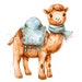 17 Funny Whimsical Camel Clipart - Printable, Watercolor, High Quality ...