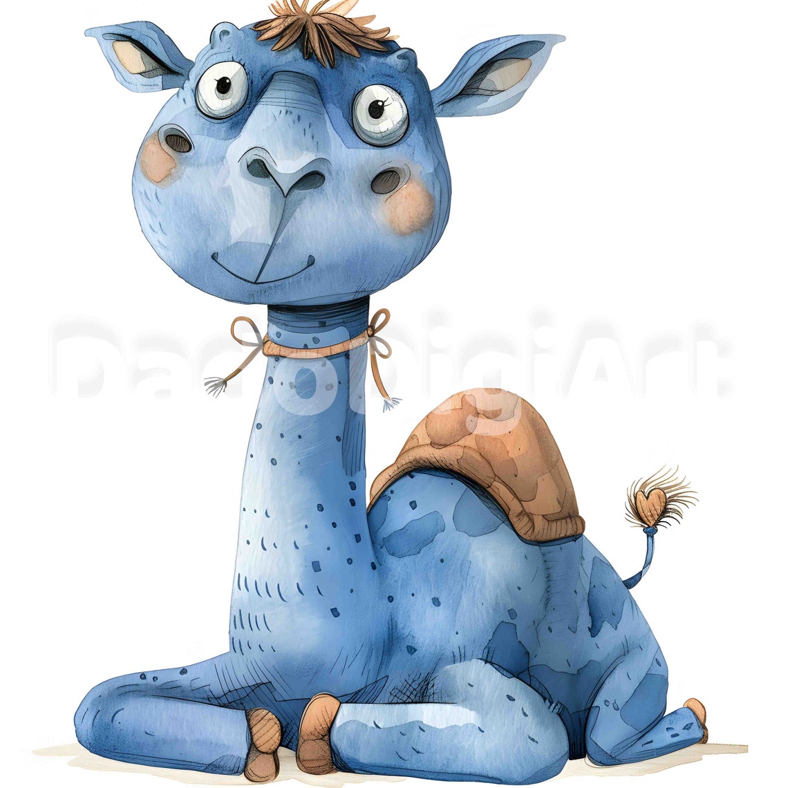 17 Funny Whimsical Camel Clipart - Printable, Watercolor, High Quality ...
