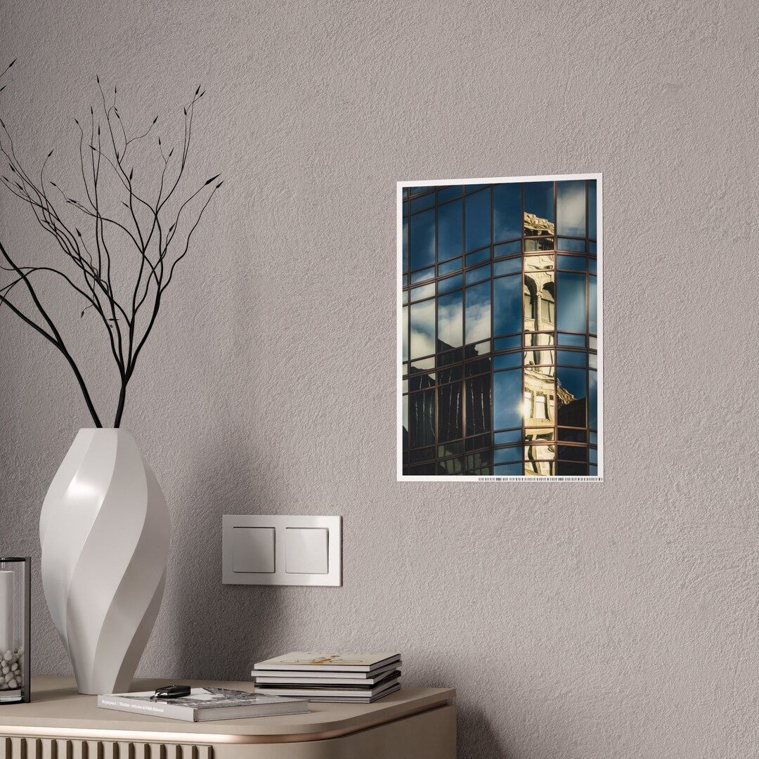 Fractured City Gloss Posters - Etsy