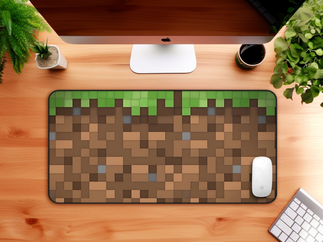 Iconic Grass Block From Famous Video Game Mouse Pad - Etsy