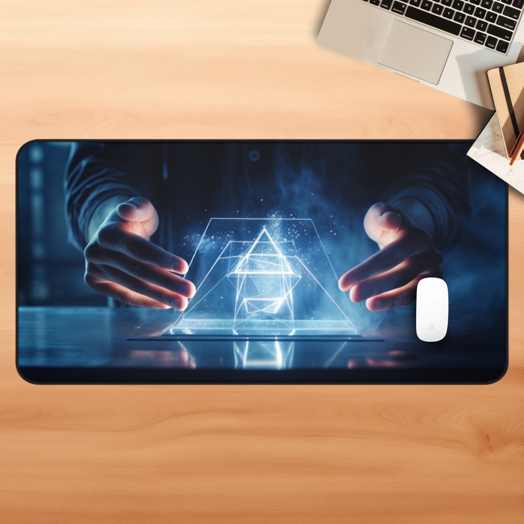 Desk Mat With Space Design, Gamer Mouse Pad, Science and Galaxy ...