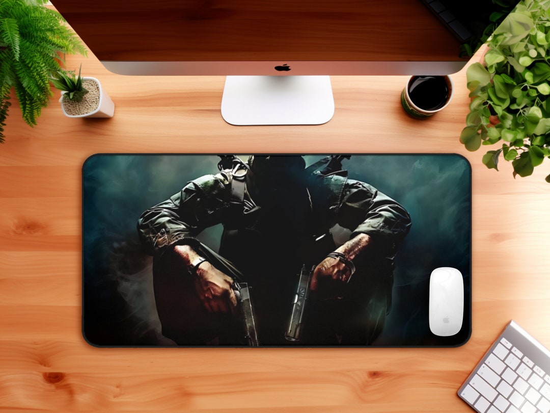 COD BO 1 Mousepad COD Military Man With Cinematic Light - Etsy