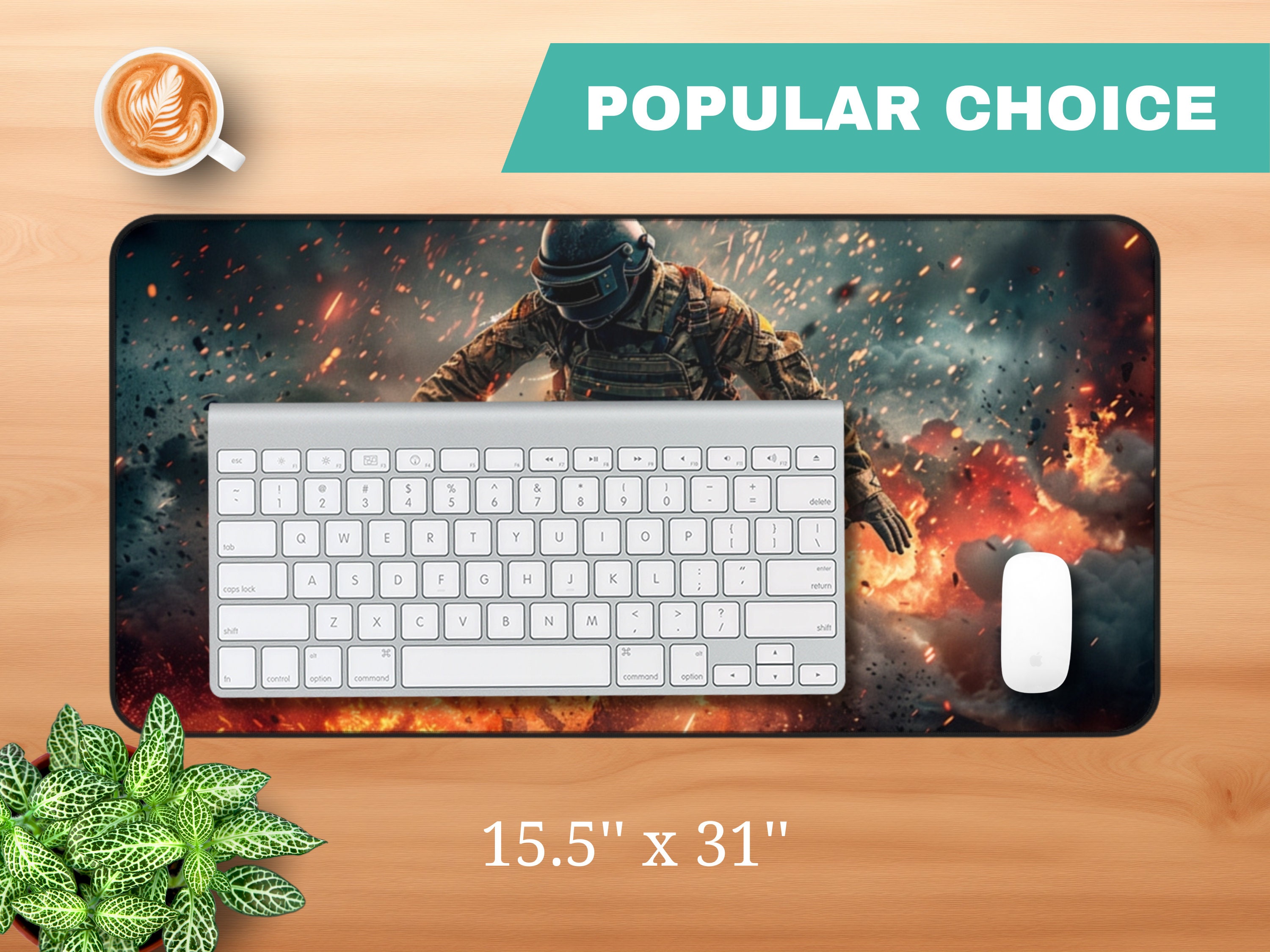 War Scene From Video Game Desk Mat - Etsy