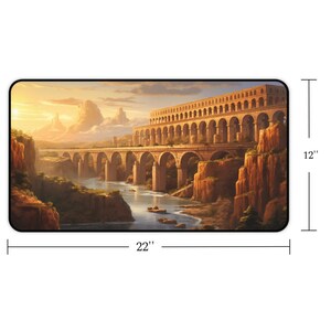 Roman Creation Desk Mat, Aesthetic Mouse Pad, History Desk Mat, Rome ...