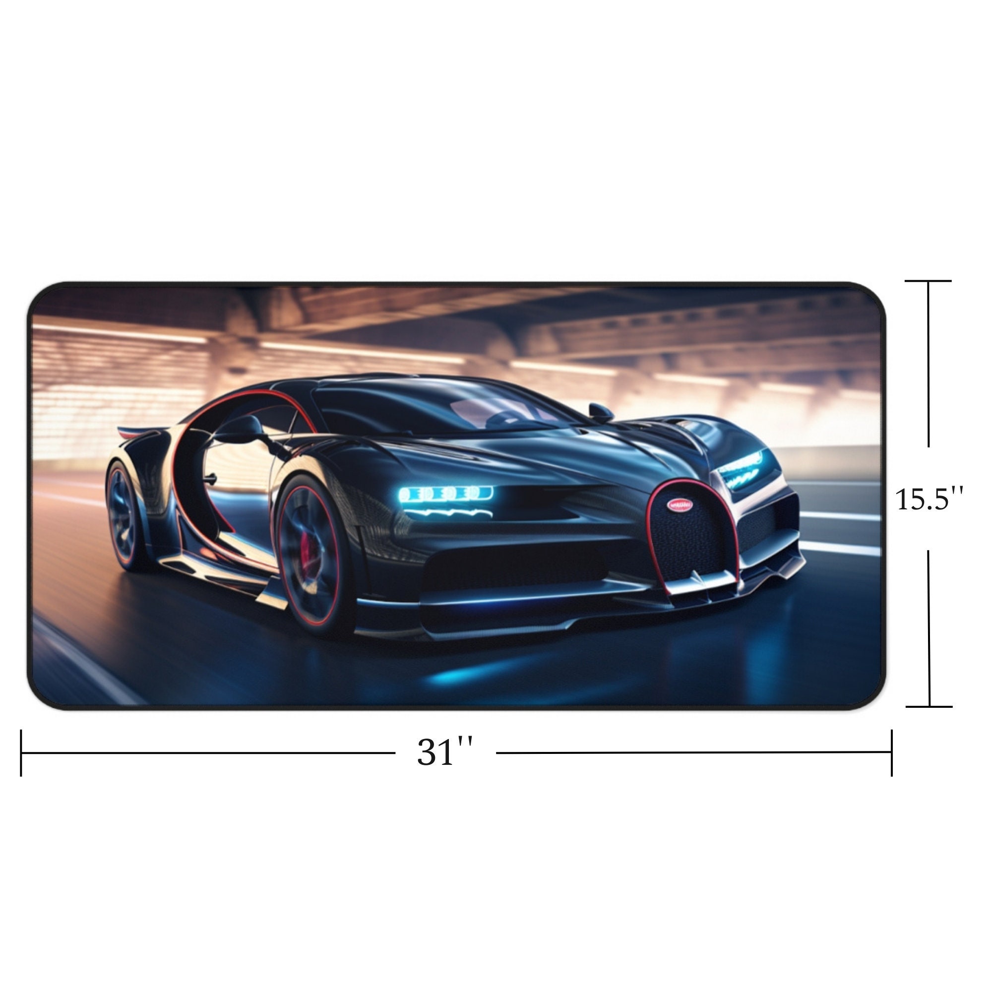 Bugatti Chiron Desk Mat: Hypercar Gaming Mouse Pad - Etsy