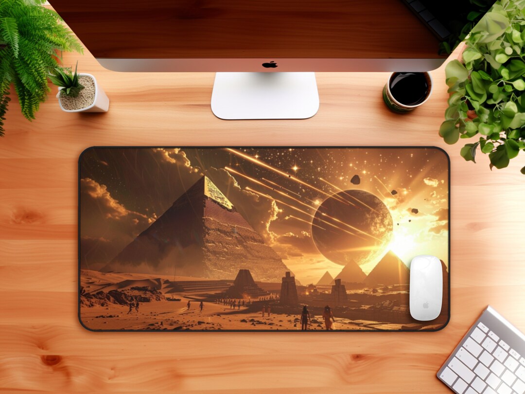 Apocalypse at the Pyramid of Giza in Egypt Mouse Pad - Etsy