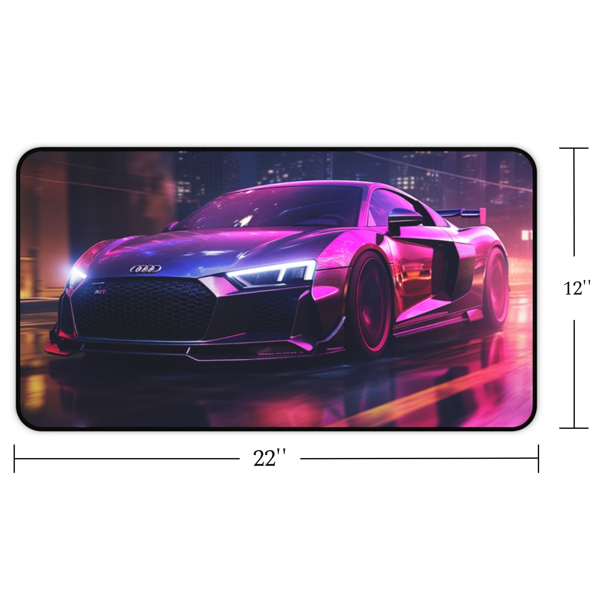 Audi Mouse Pad Muscle Car Desk Mat Audi Gaming Desk Mat Large Desk Pad ...