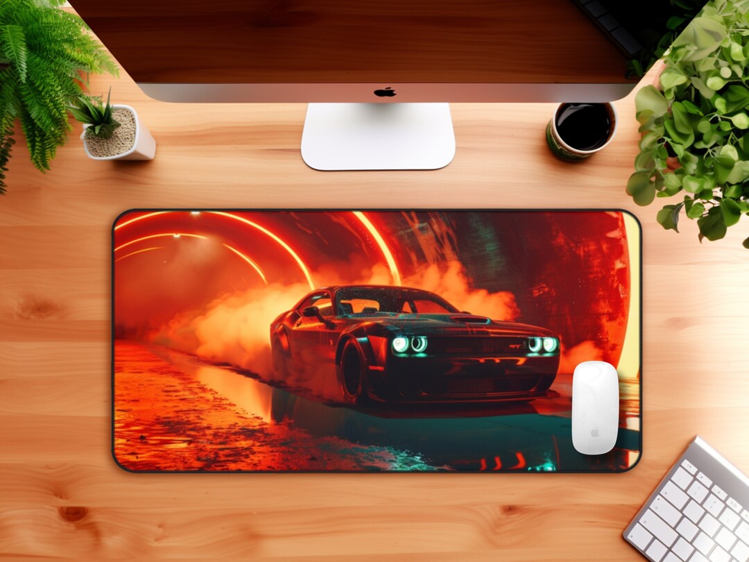 Dodge Challenger in the Underground Tunnel Cinematic Photo Shoot ...