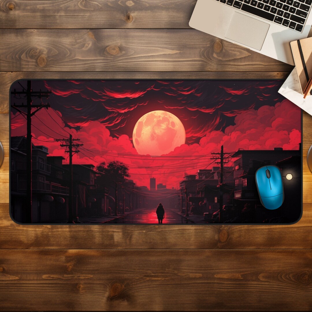 Japanese Office Decor, Japan Desk Decor, Japan Desk Mat, Fantasy Mouse ...