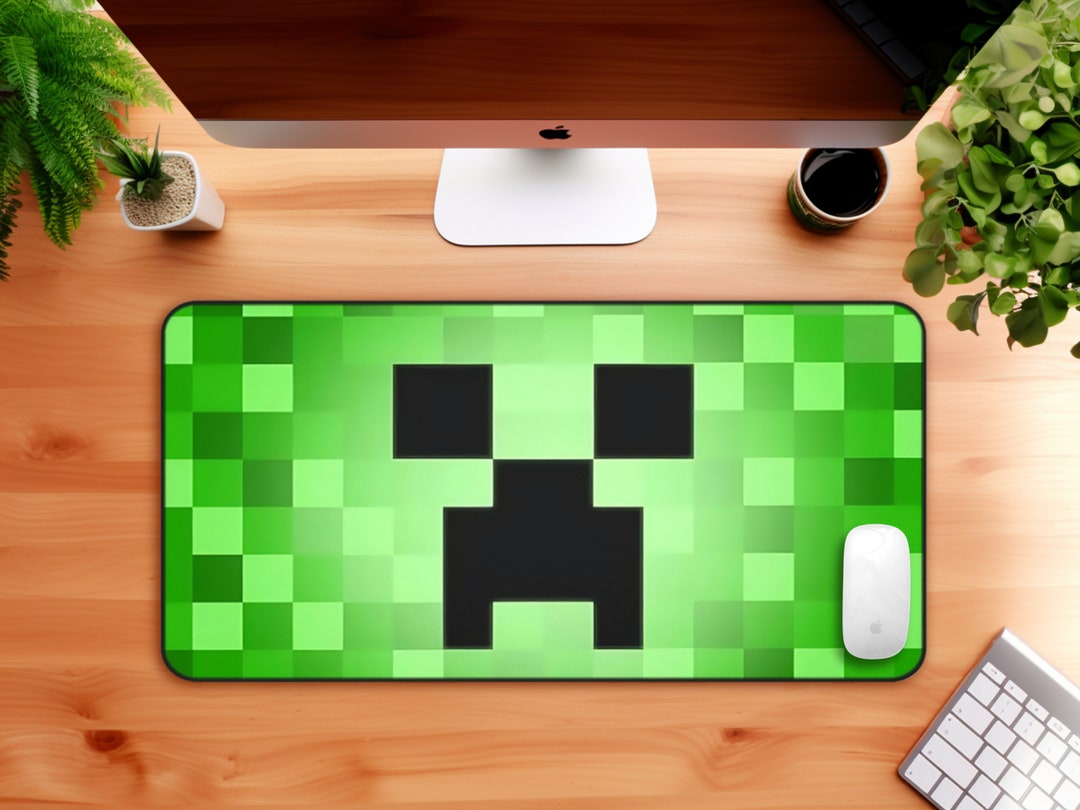 Iconic Creeper Head Texture Mouse Pad - Etsy