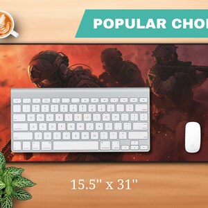 Military Soldier From the US Army in Red Smoke Mouse Pad - Etsy