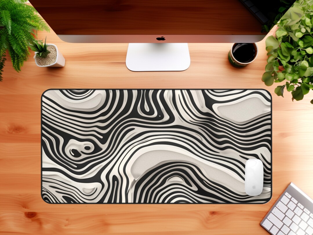 Wave Texture Mousepad - Etsy
