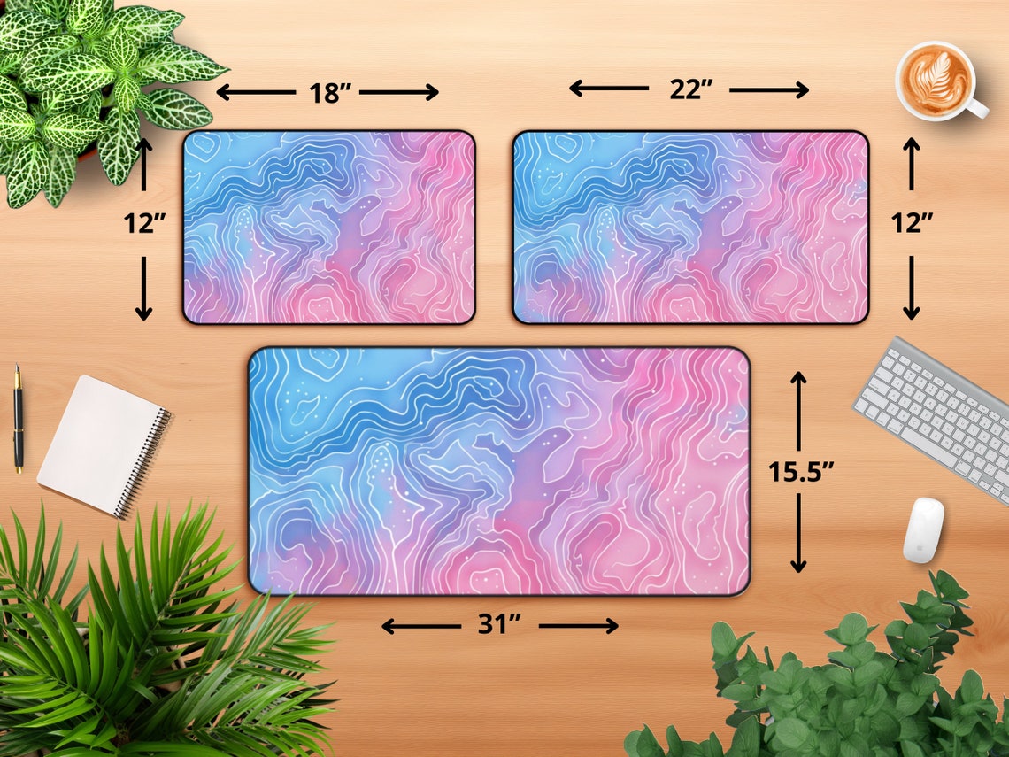 Pastel Pink and Blue Gradient Background Creating an Abstract Pattern ...