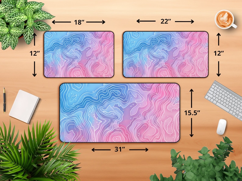 Pastel Pink and Blue Gradient Background Creating an Abstract Pattern ...