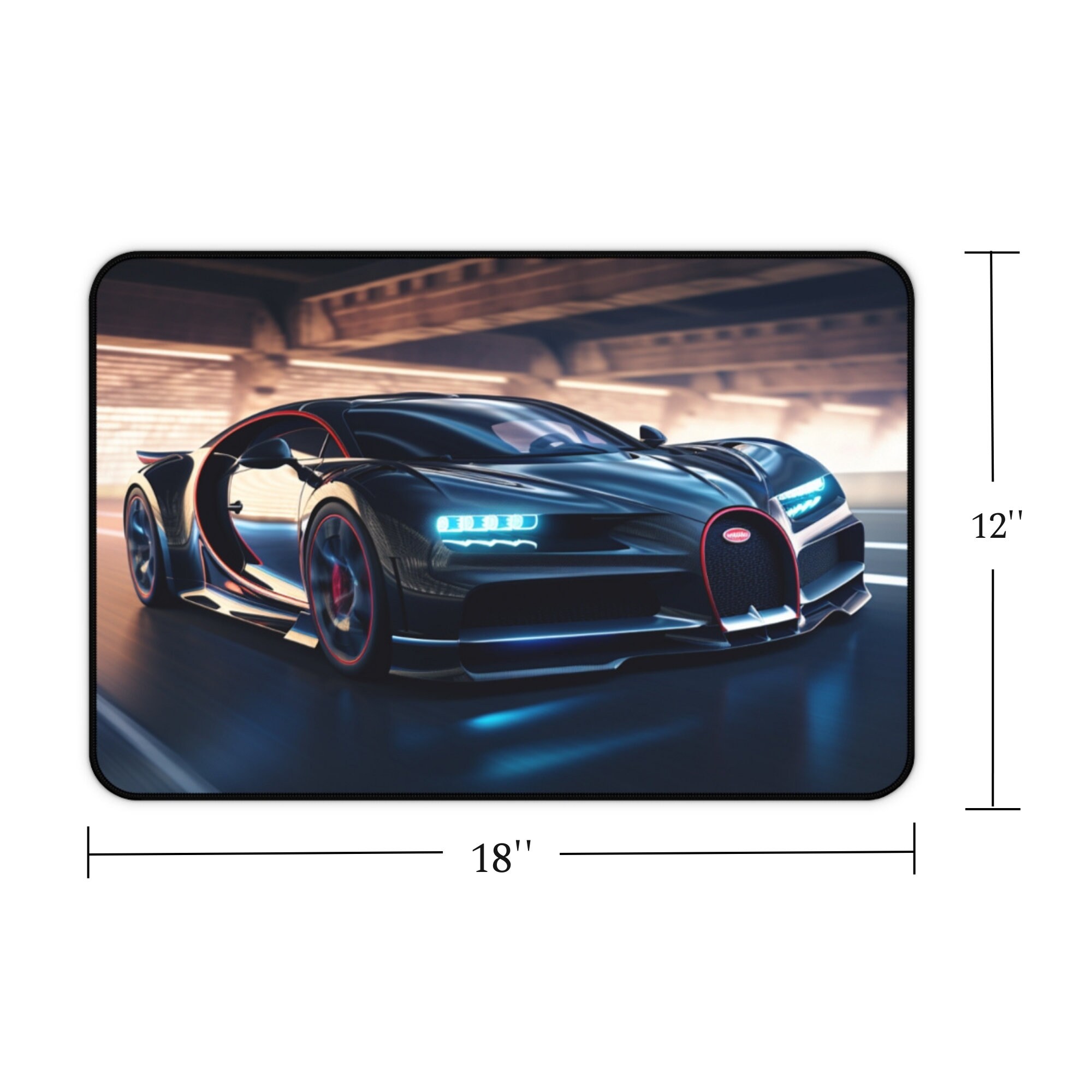 Bugatti Chiron Desk Mat: Hypercar Gaming Mouse Pad - Etsy