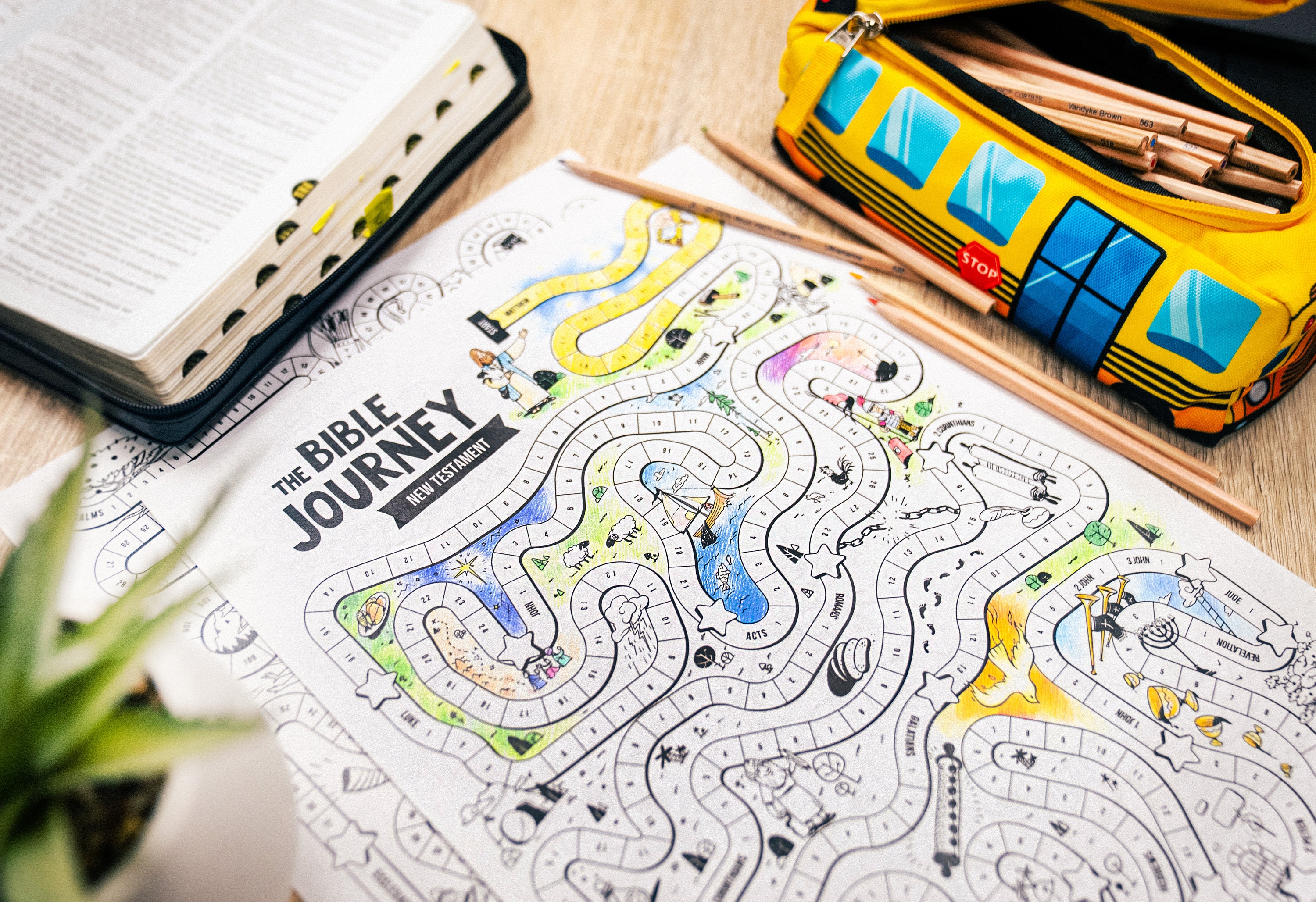 The Bible Journey - New Testament. Interactive Bible Reading Plan ...