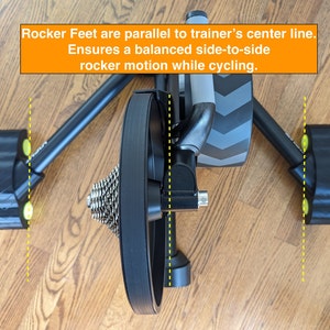 Wahoo Kickr Rocker Feet, Indoor Bike Trainer, Zwift, Trainerroad - Etsy