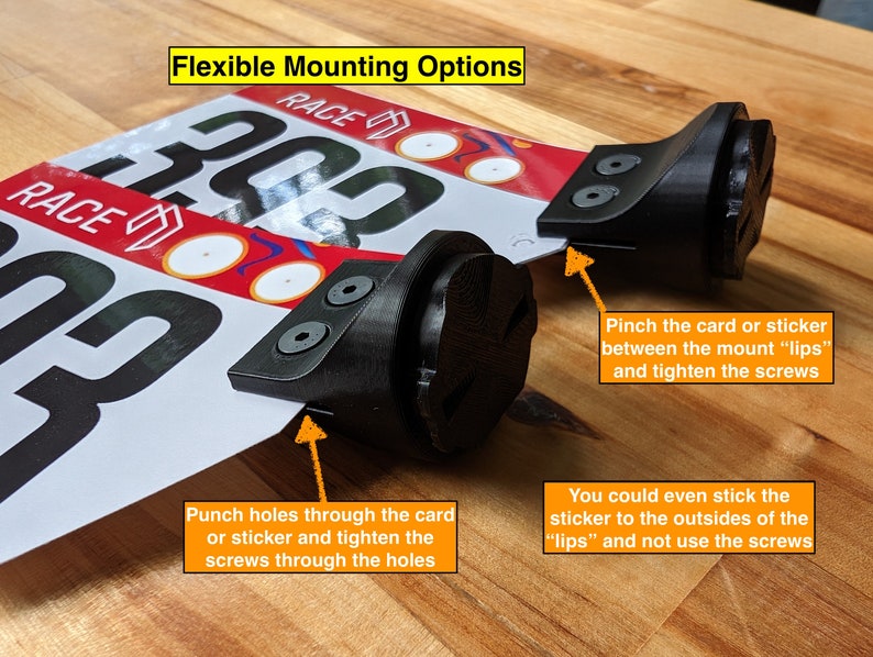 Garmin Varia Race Number Holder. Standard Garmin Mount Compatible. - Etsy