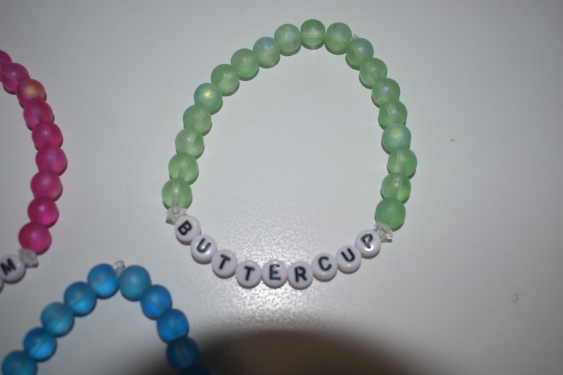 Powerpuff Girls Friendship Bracelets Bubbles Blossom Buttercup Pink Green Blue - Etsy