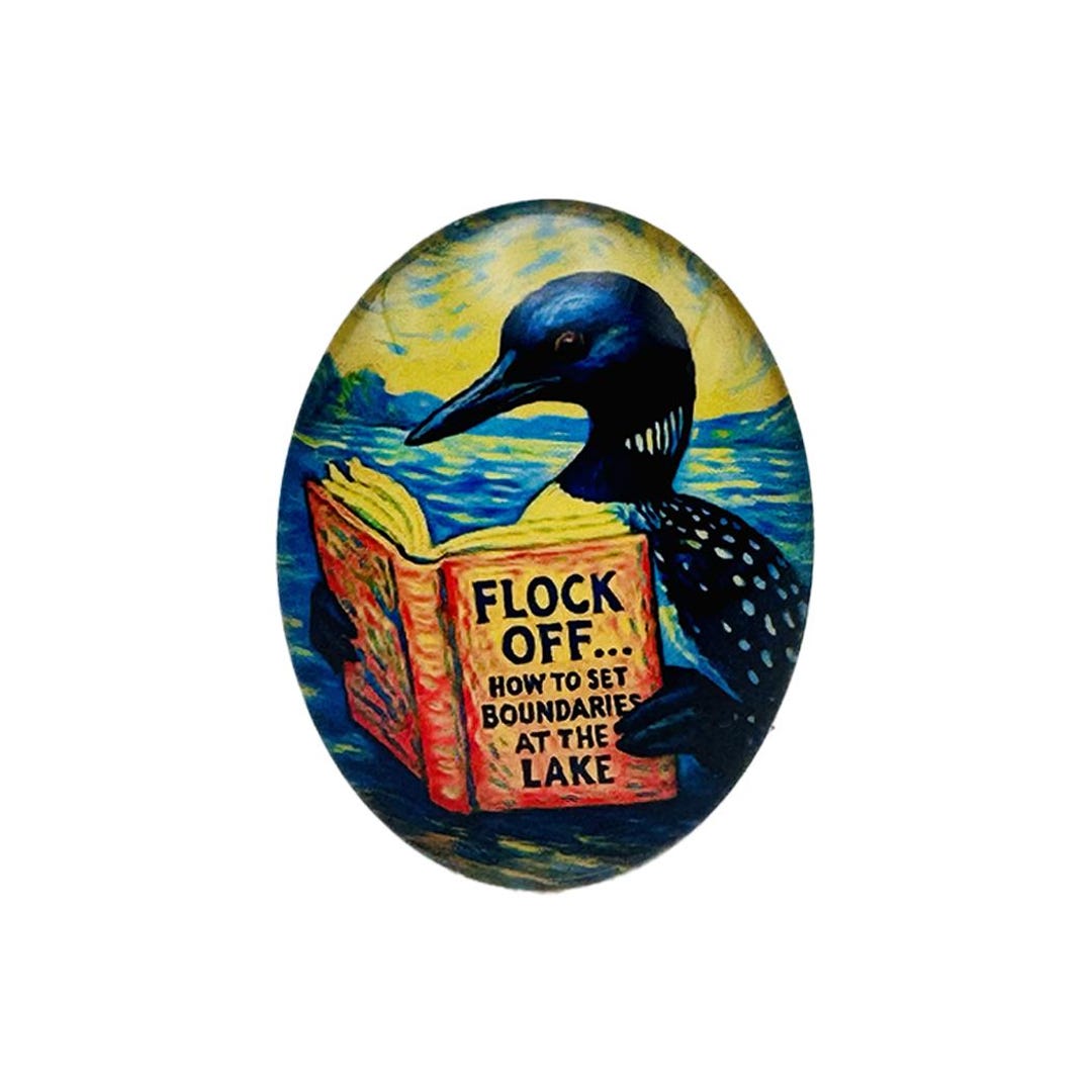 Token Tales Loon "flock Off...how to Set Boundaries at the Lake ...