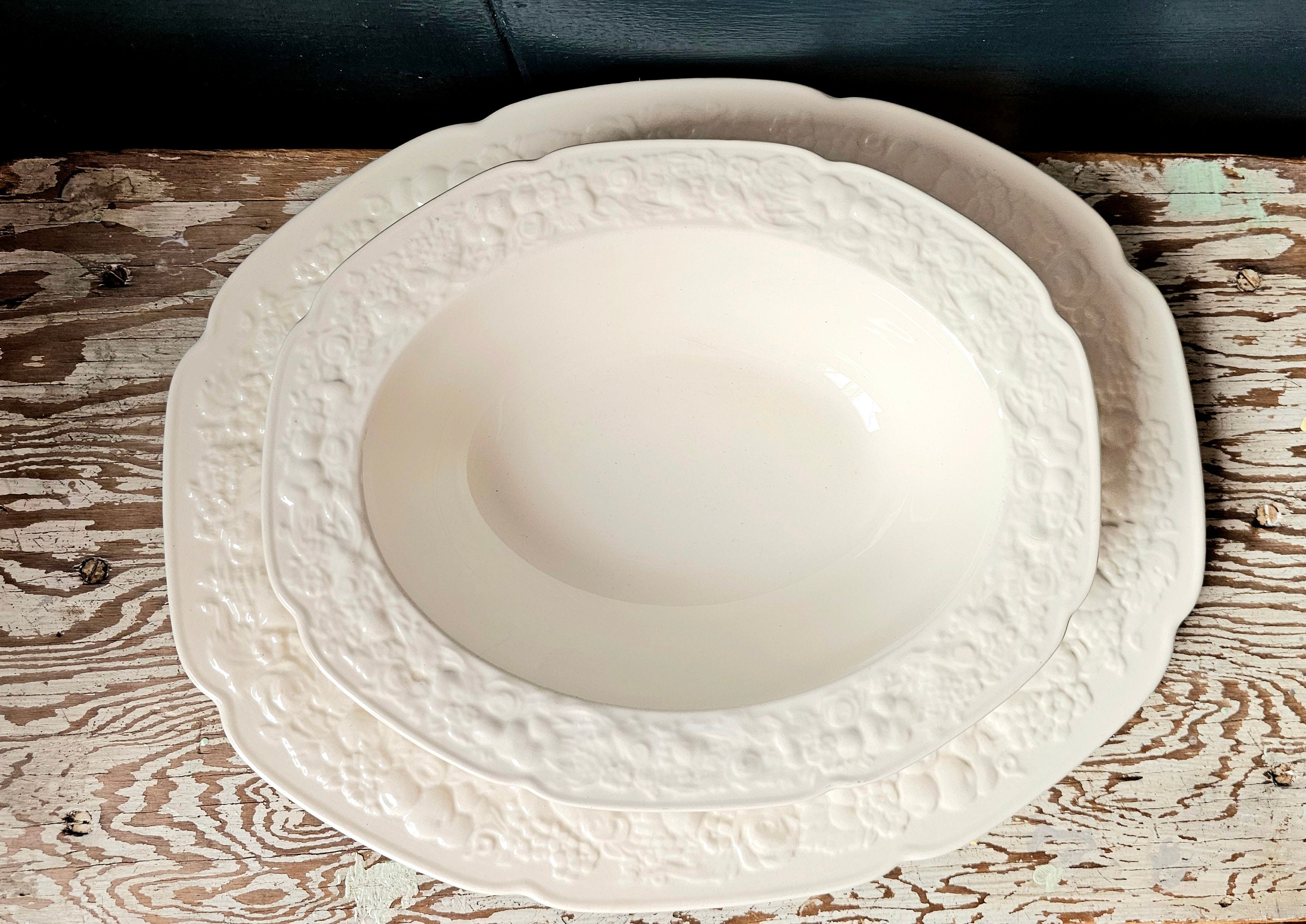 English Ironstone/ Crown Ducal/ Staffordshire/ English Made Dish - Etsy