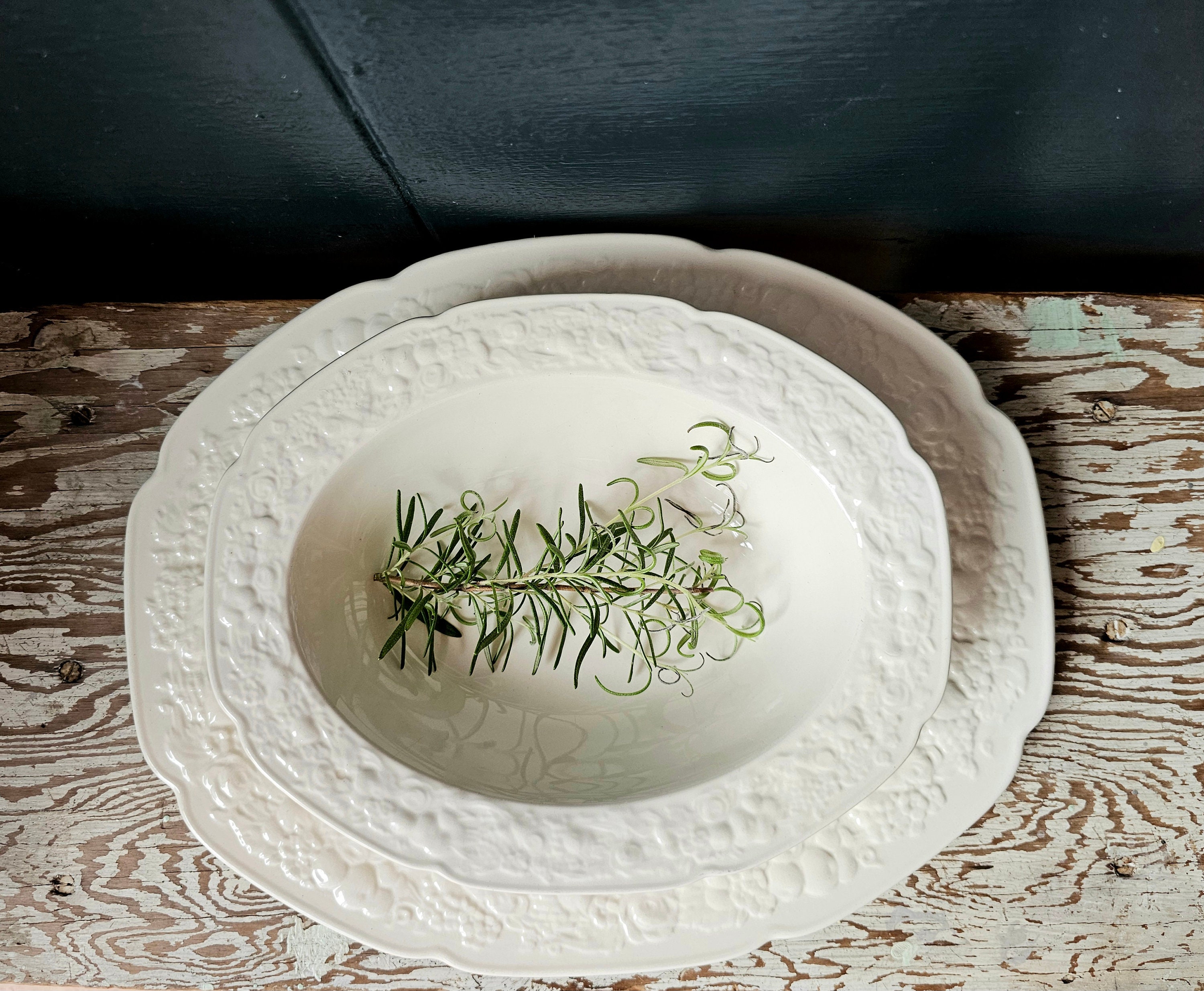 English Ironstone/ Crown Ducal/ Staffordshire/ English Made Dish - Etsy