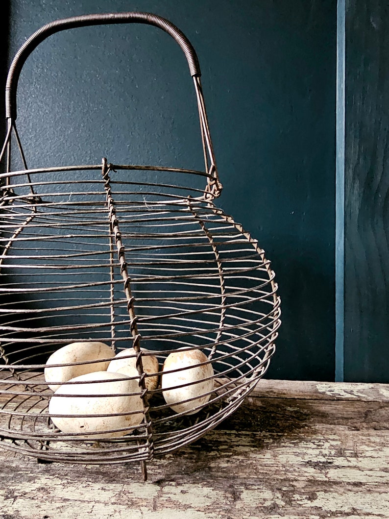 Vintage Wire Egg Holder - Etsy
