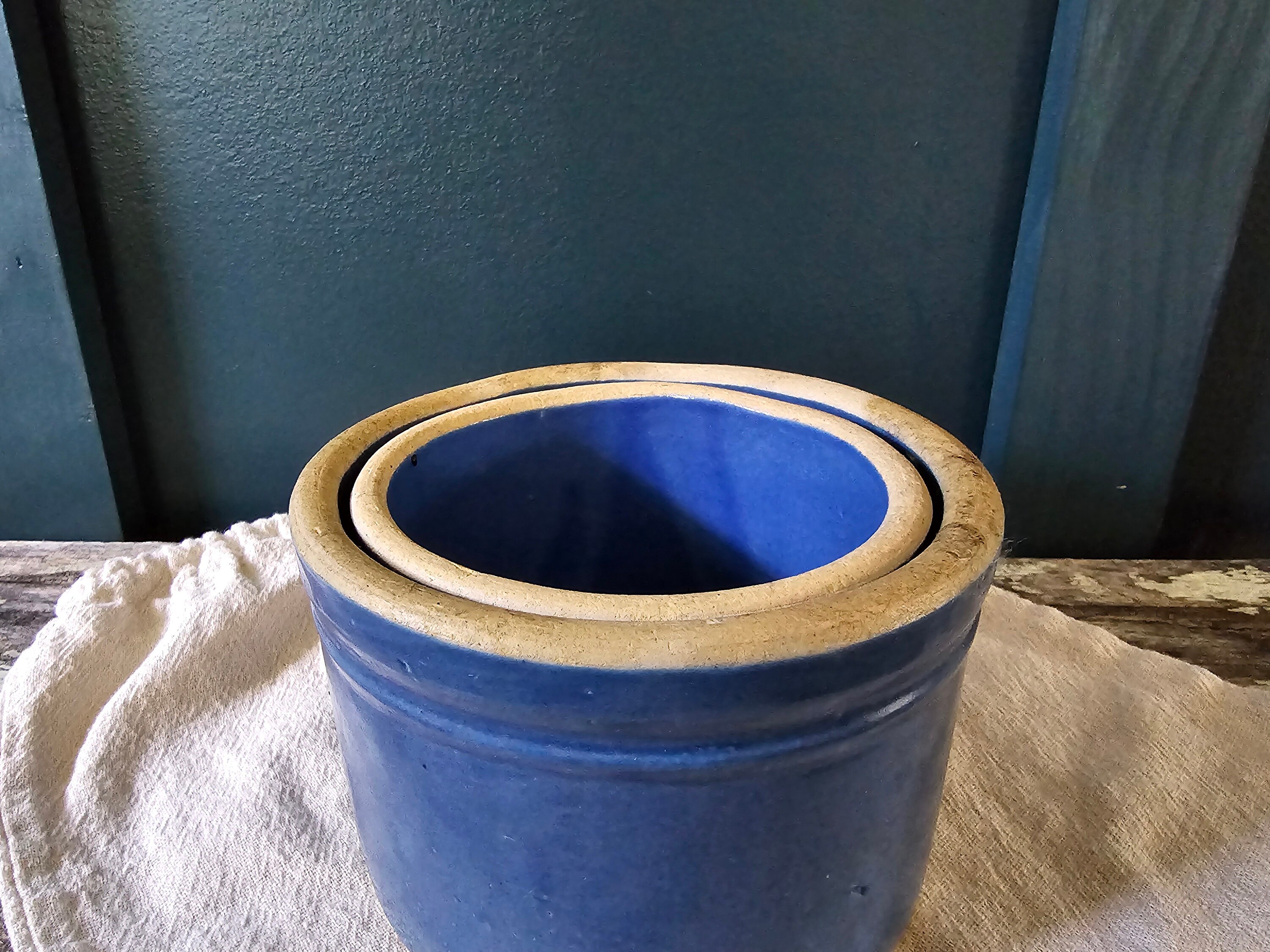 Vintage Butter Crock - Etsy