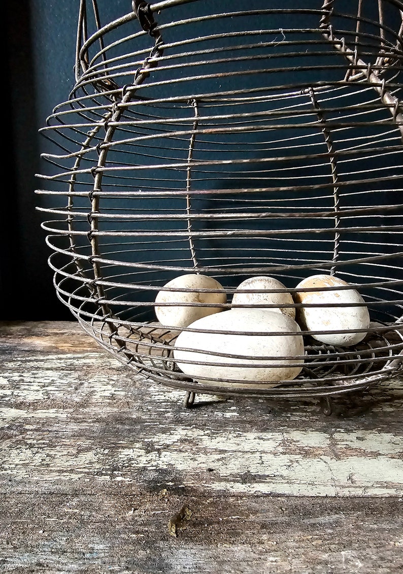 Vintage Wire Egg Holder - Etsy