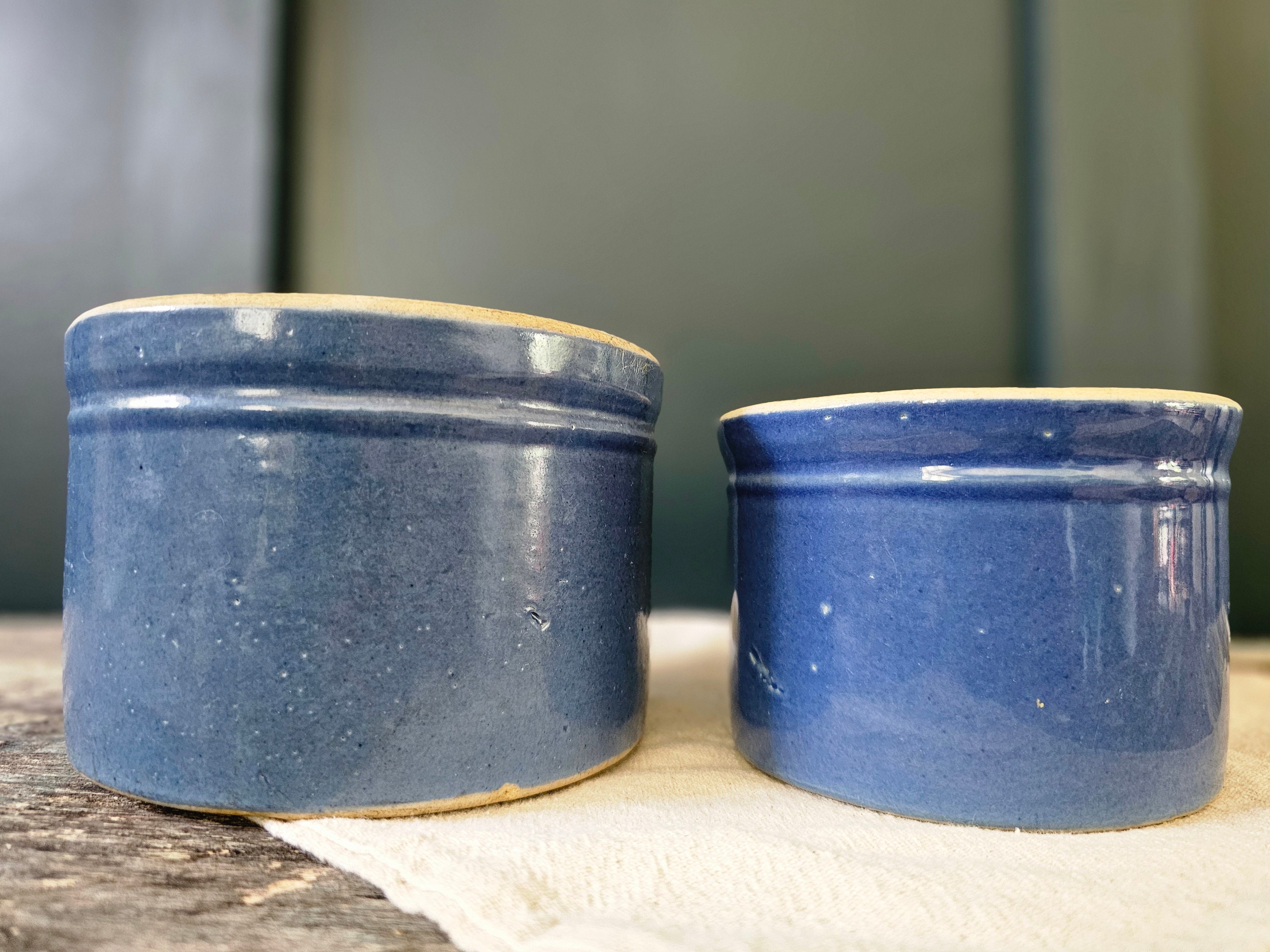 Vintage Butter Crock - Etsy