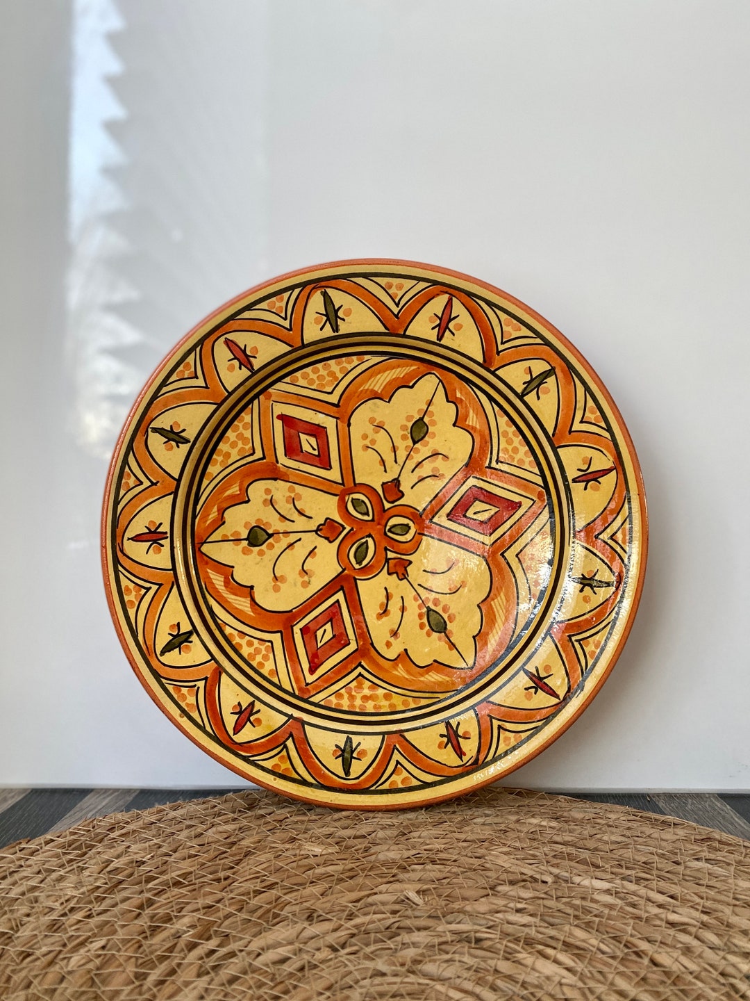 Moroccan Plate - Etsy