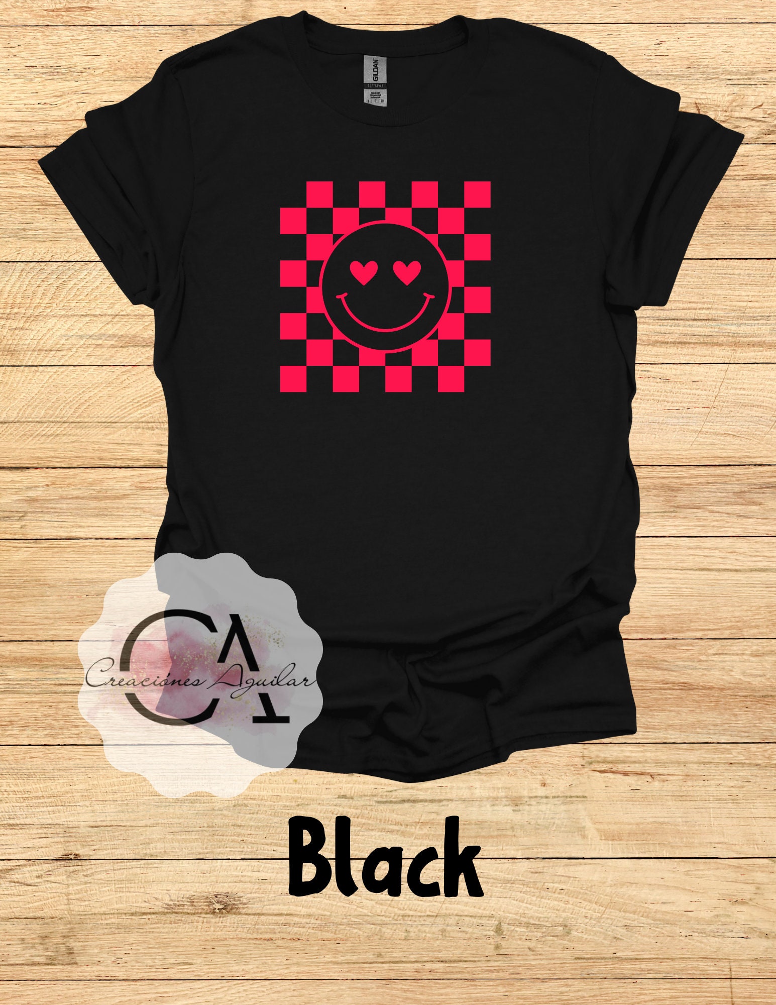 Smiley Face Checker Board PNG. Heart Eyes Smiley Face. - Etsy