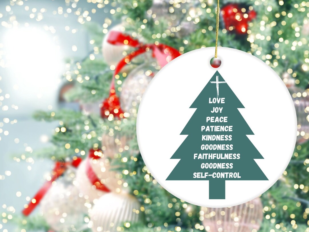 Fruit of the Spirit Christmas Tree Christmas Ornament, Special ...