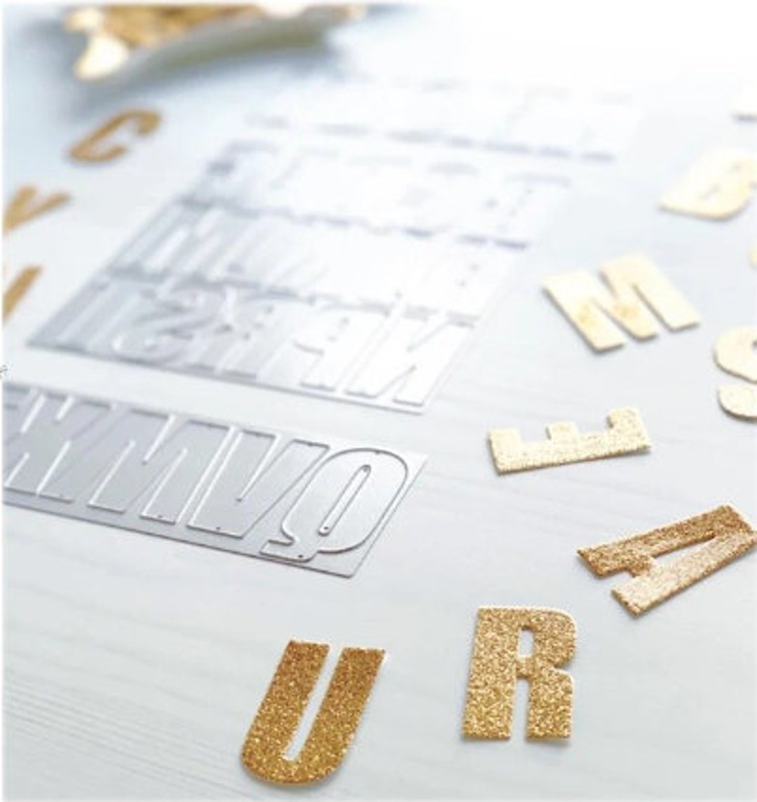 English Alphabet 1.5 Inch Letters MD807B - Etsy