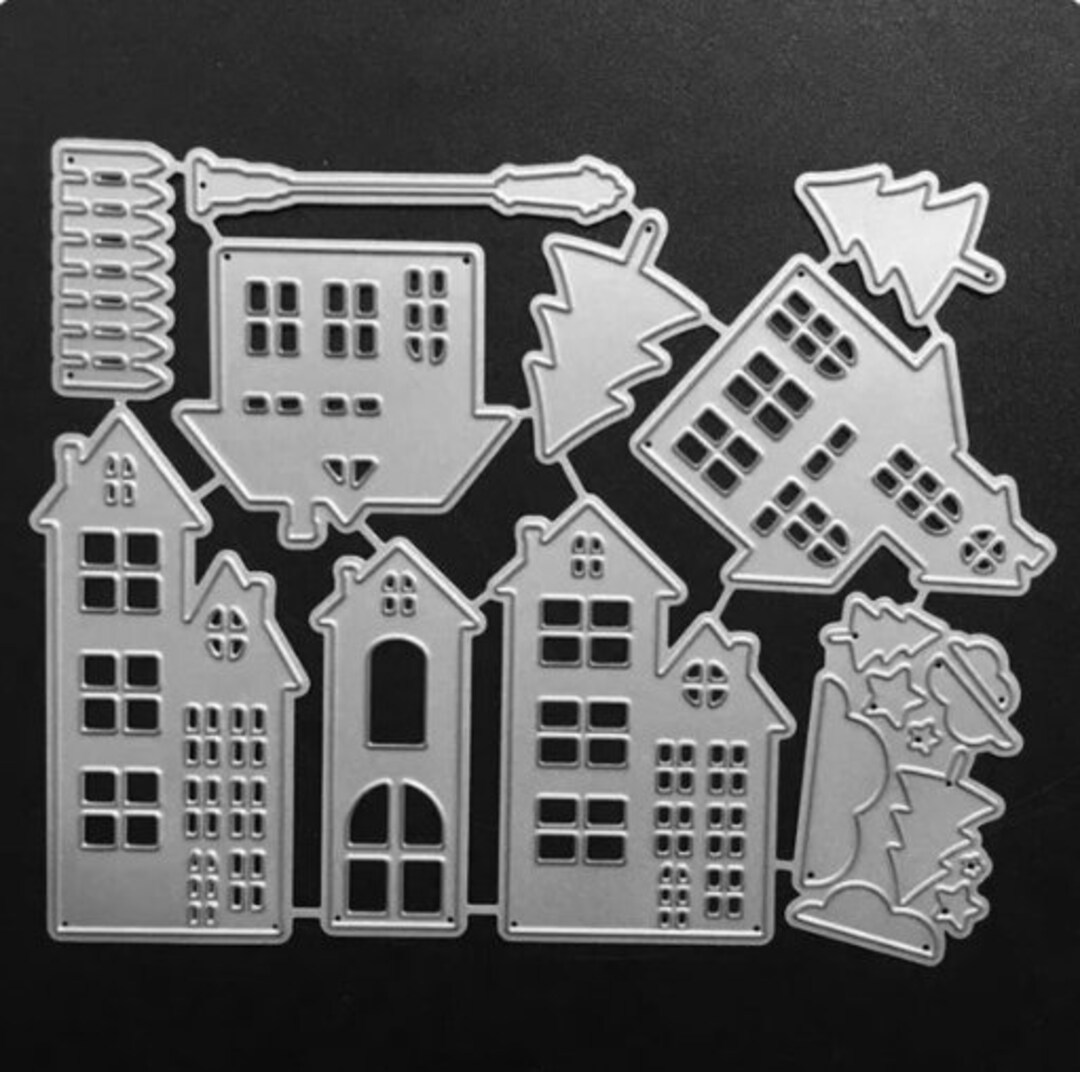 House Building Decoration Metal Cutting Die Cut Dies MD819B - Etsy