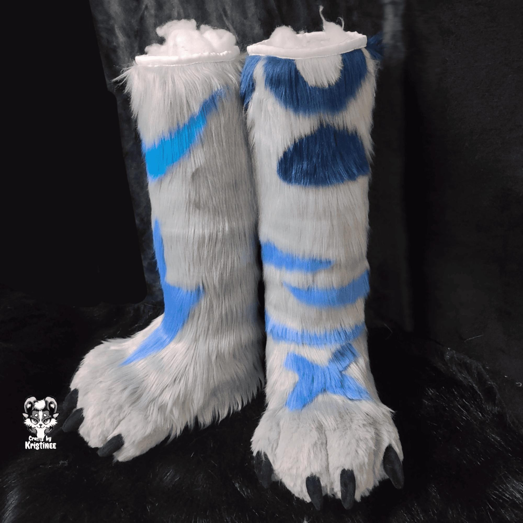 Fursuit Foot Paws,fursuit Paw Socks Indoor Feet,customizable Size ...