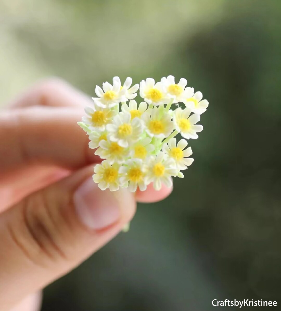 Miniature Daisy,small Daisy,miniature Flower,1:12,miniature Plant,clay ...