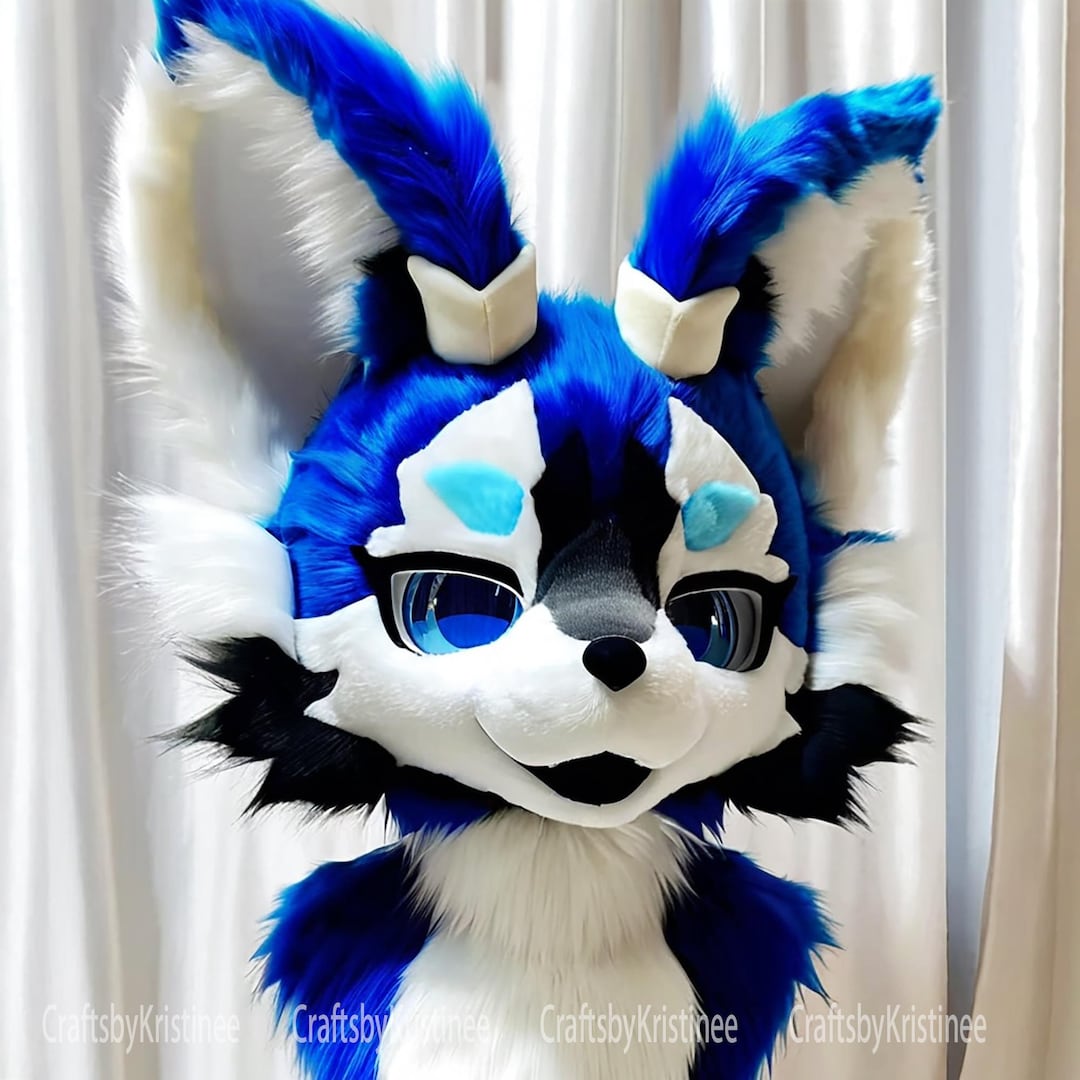 Fursuit Head,kemono Head,furry Ears,fursuit Commission,furry,fursuit ...