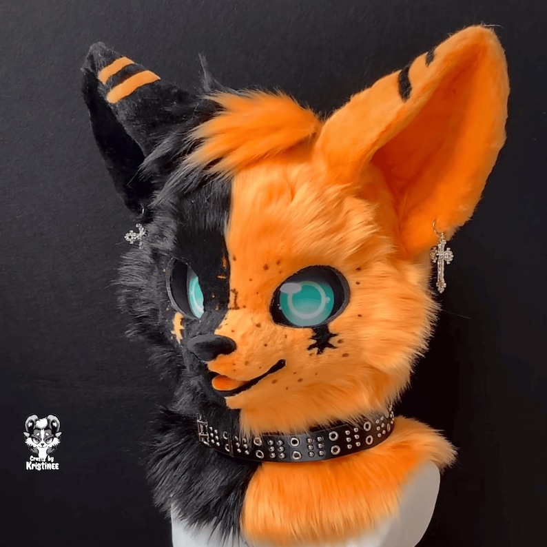 Constellation Messenger Cat Fursuit Head, Custom Kenomo Cosplay Fursuit ...