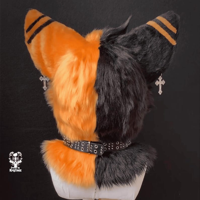 Constellation Messenger Cat Fursuit Head, Custom Kenomo Cosplay Fursuit ...